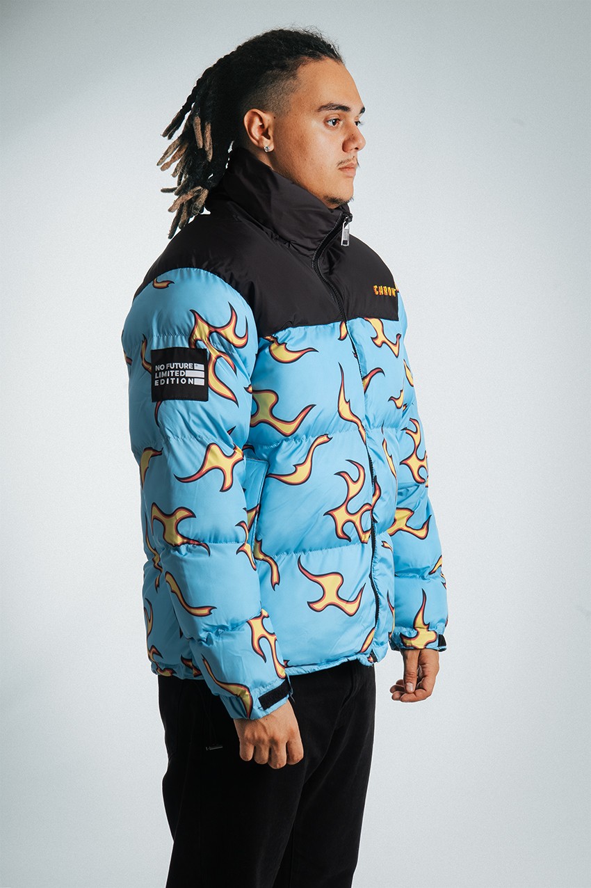 Chrome Flames Erkek Puffer Mont Ceket NF0506MV - Aksesuarix - Türkiye ...