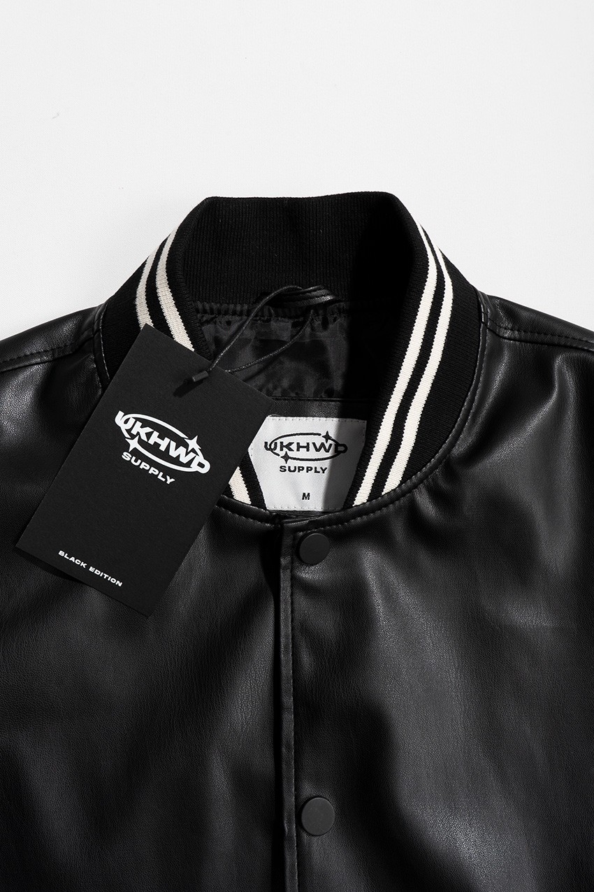 Oversize Kolej Erkek Deri Ceket UK1103SY - Aksesuarix - Türkiye´nin En ...