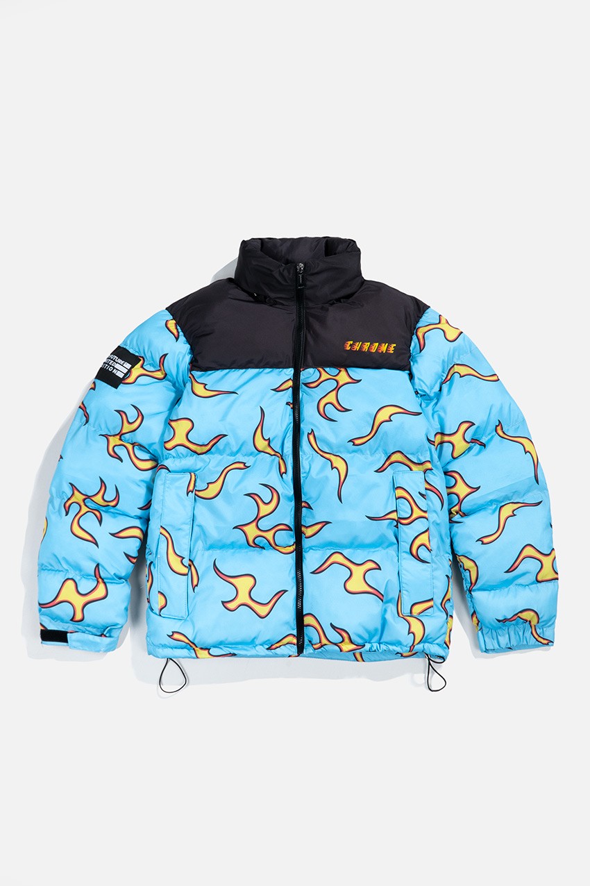 Chrome Flames Erkek Puffer Mont Ceket NF0506MV - Aksesuarix - Türkiye ...