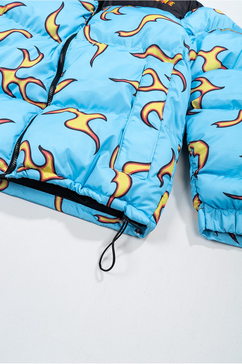 Chrome Flames Erkek Puffer Mont Ceket NF0506MV - Aksesuarix - Türkiye ...