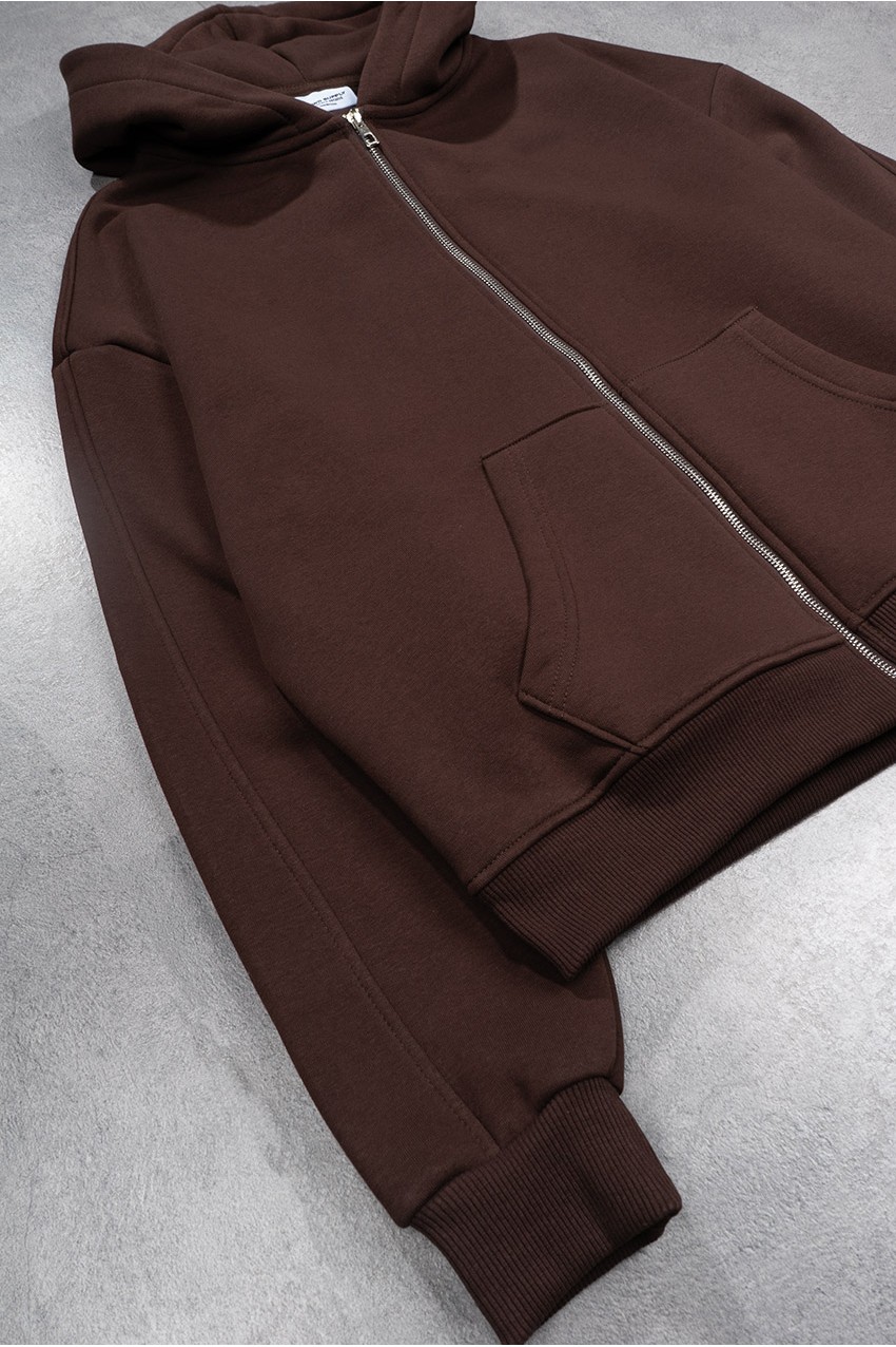 Ukhwd Urban Kahve Oversize Ceket Zip Hoodie - Aksesuarix - Türkiye´nin En Büyük Online ...