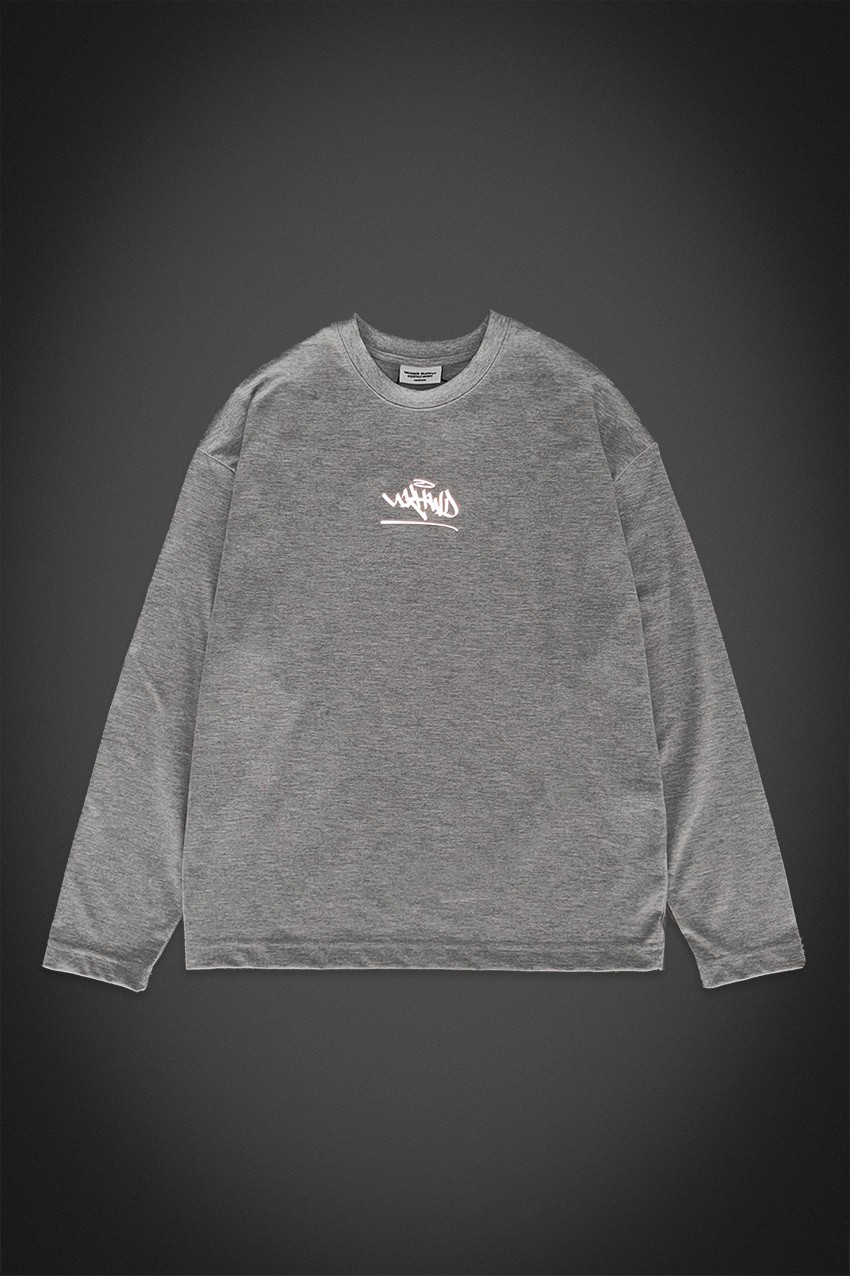 Reflective Classic Logo Oversize Uzun Kollu Erkek Tişört - Aksesuarix ...