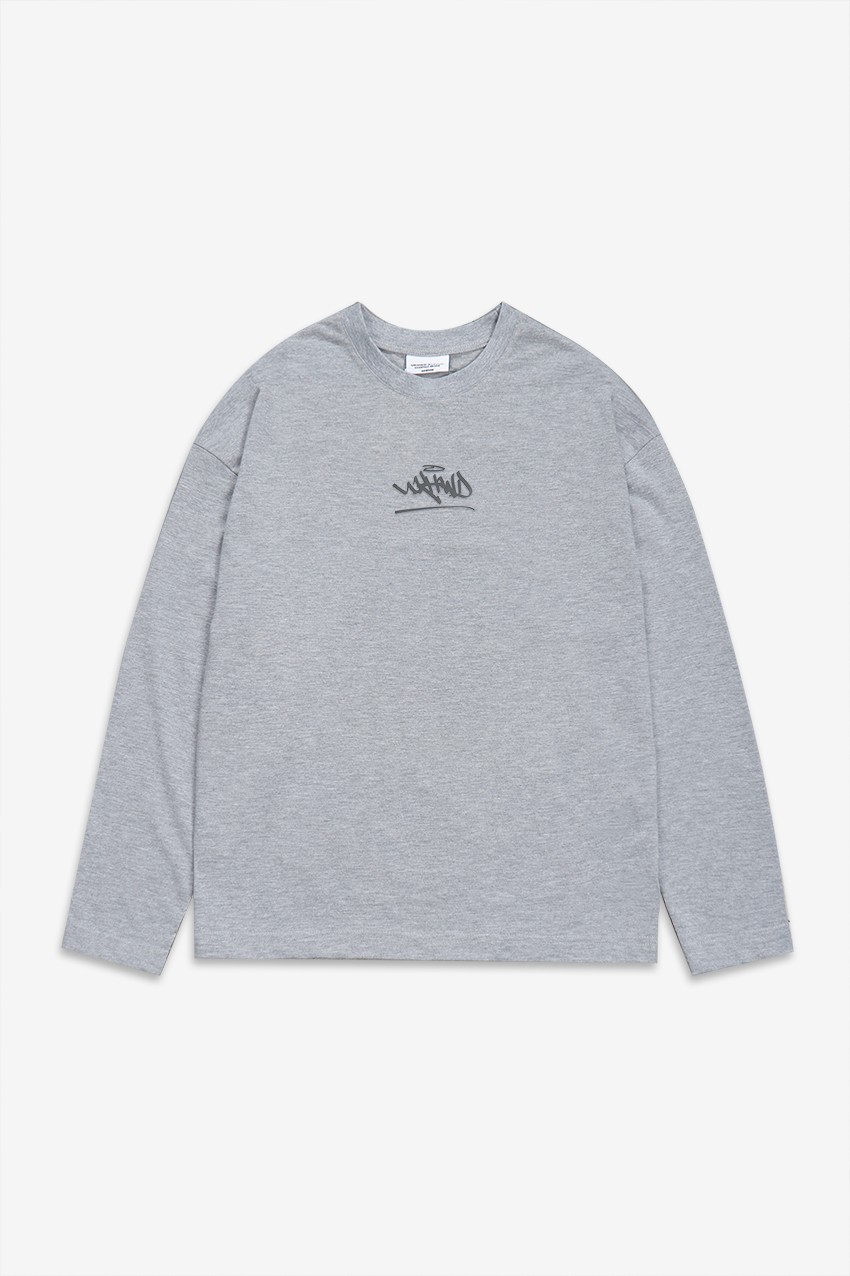 Reflective Classic Logo Oversize Uzun Kollu Erkek Tişört - Aksesuarix ...