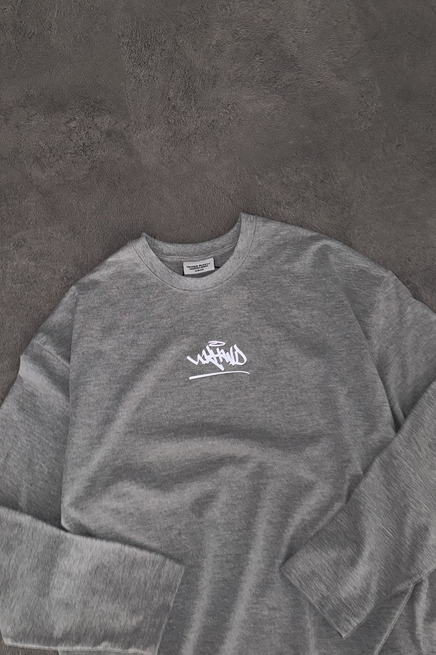 Reflective Classic Logo Oversize Uzun Kollu Erkek Tişört - Aksesuarix ...