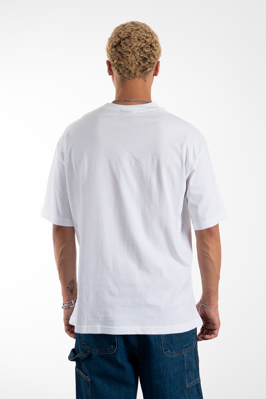 Vale State Oversize Beyaz Erkek Tişört - Aksesuarix - Türkiye´nin En ...