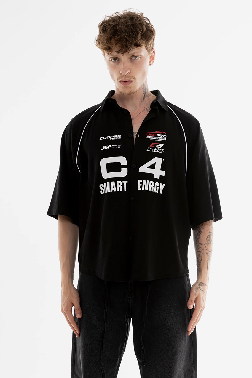 Smart Energy Oversize Siyah Erkek Gömlek - Aksesuarix - Türkiye´nin En ...